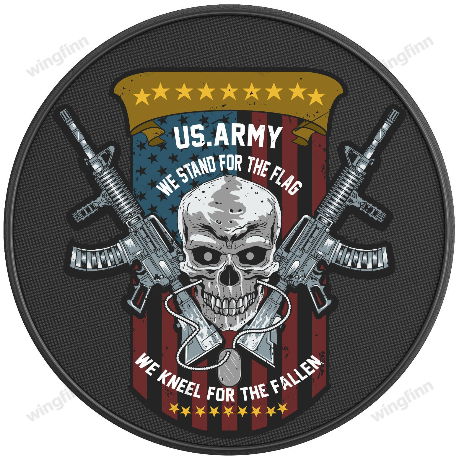 Us Army Skull And Guns Spare Tire Cover Spare Tire Cover Jeep Tire